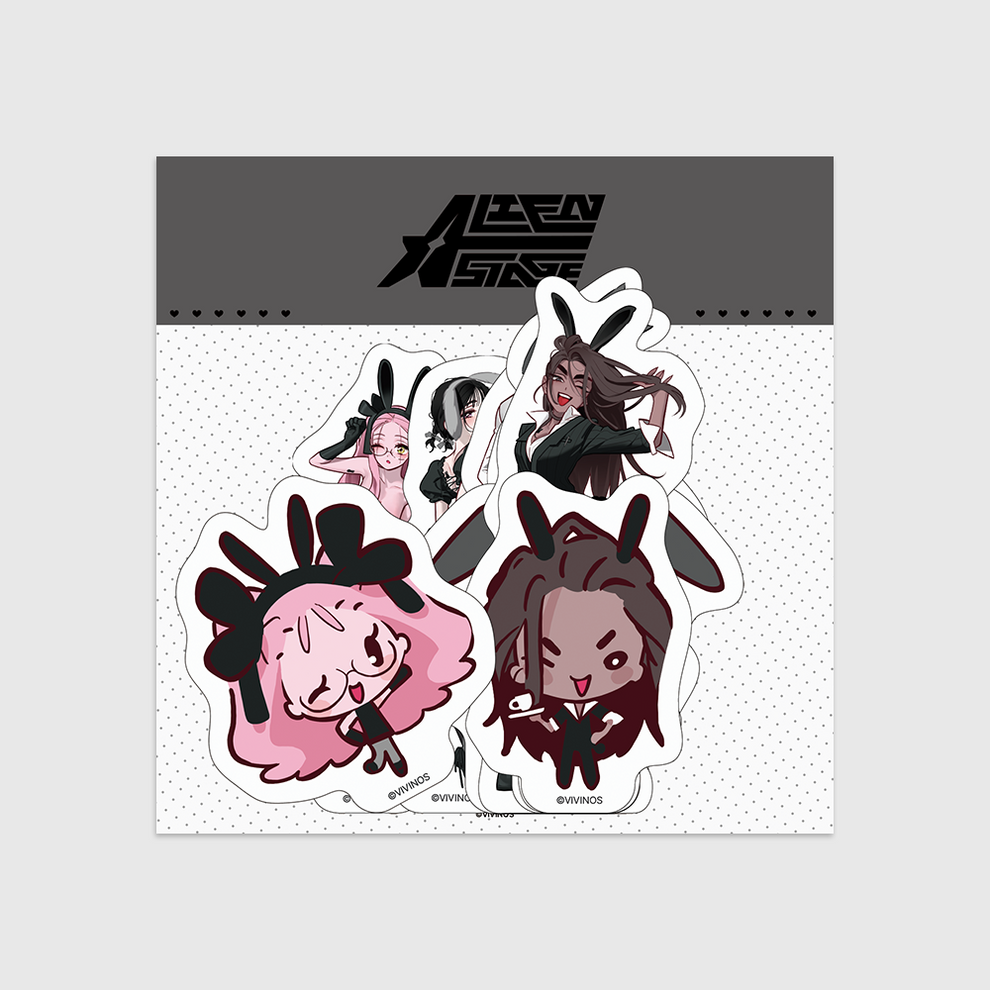 [pre-order][Aniplus Cafe] Alien Stage : Stickers – 70EastBooks