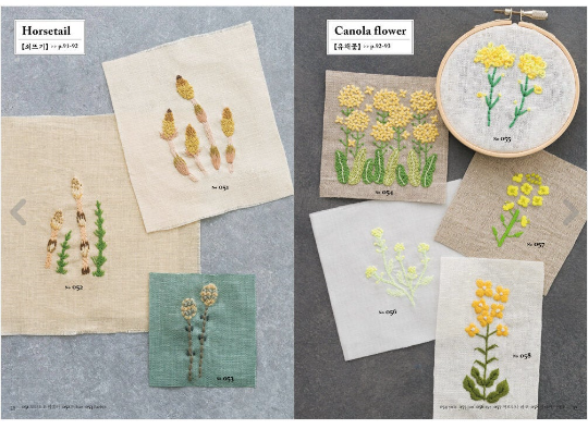 Botanical Embroidery Designs 285 - 28 Artist's Wild Flower Embroidery ...