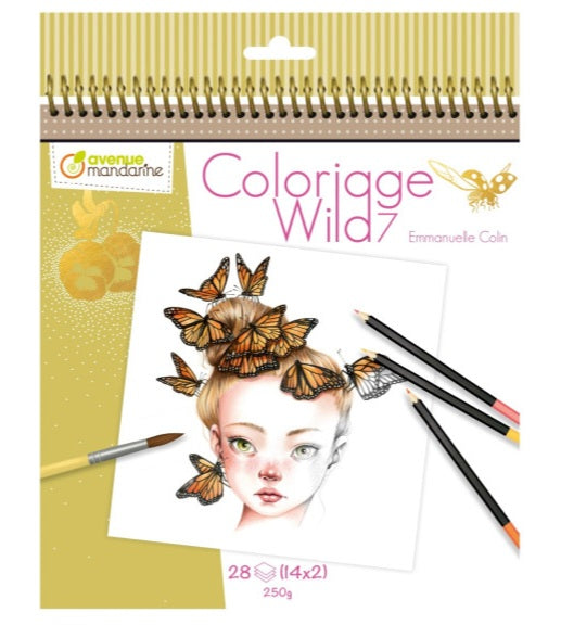 [COLORING] Coloriage Wild 7 Coloring book by Emmanuelle Colin – 70EastBooks